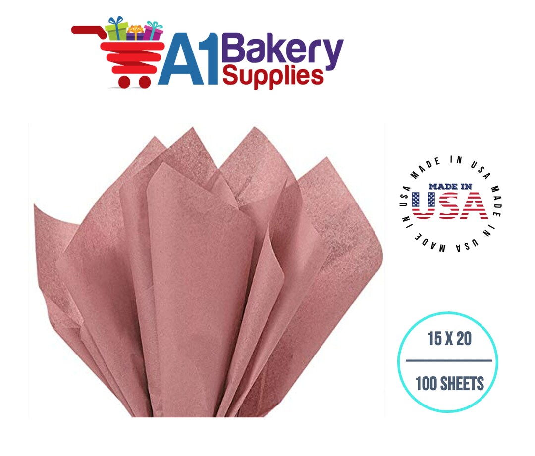 Rose Gold Tissue Paper Squares Bulk 100 Sheets Premium Gift - Etsy