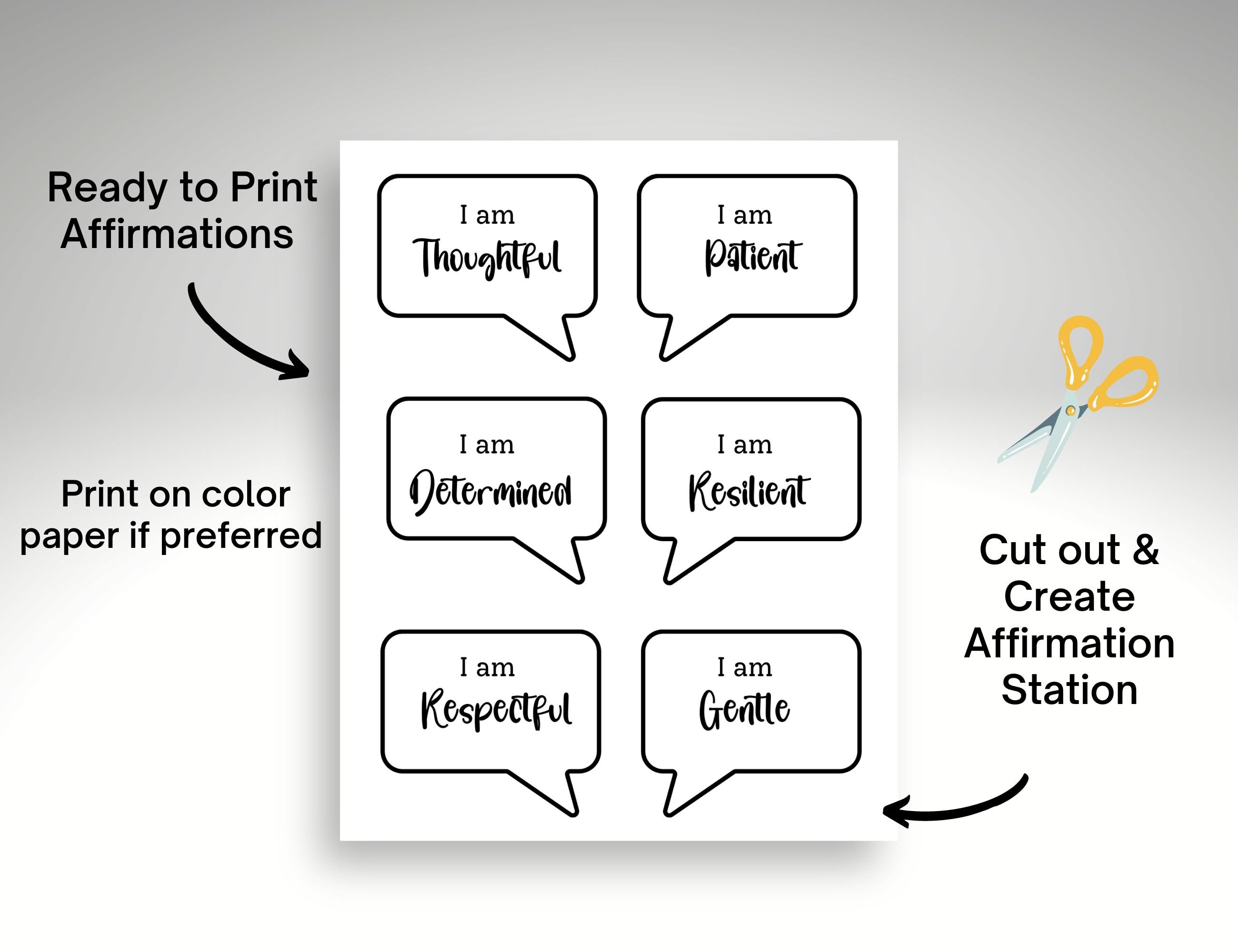 Affirmation Station Classroom Affirmation Station - Etsy