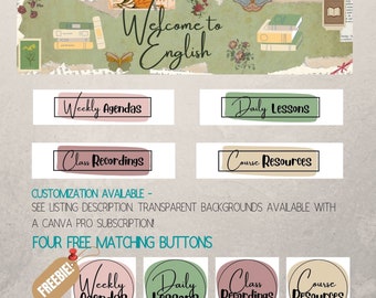 Google Classroom Header - Etsy