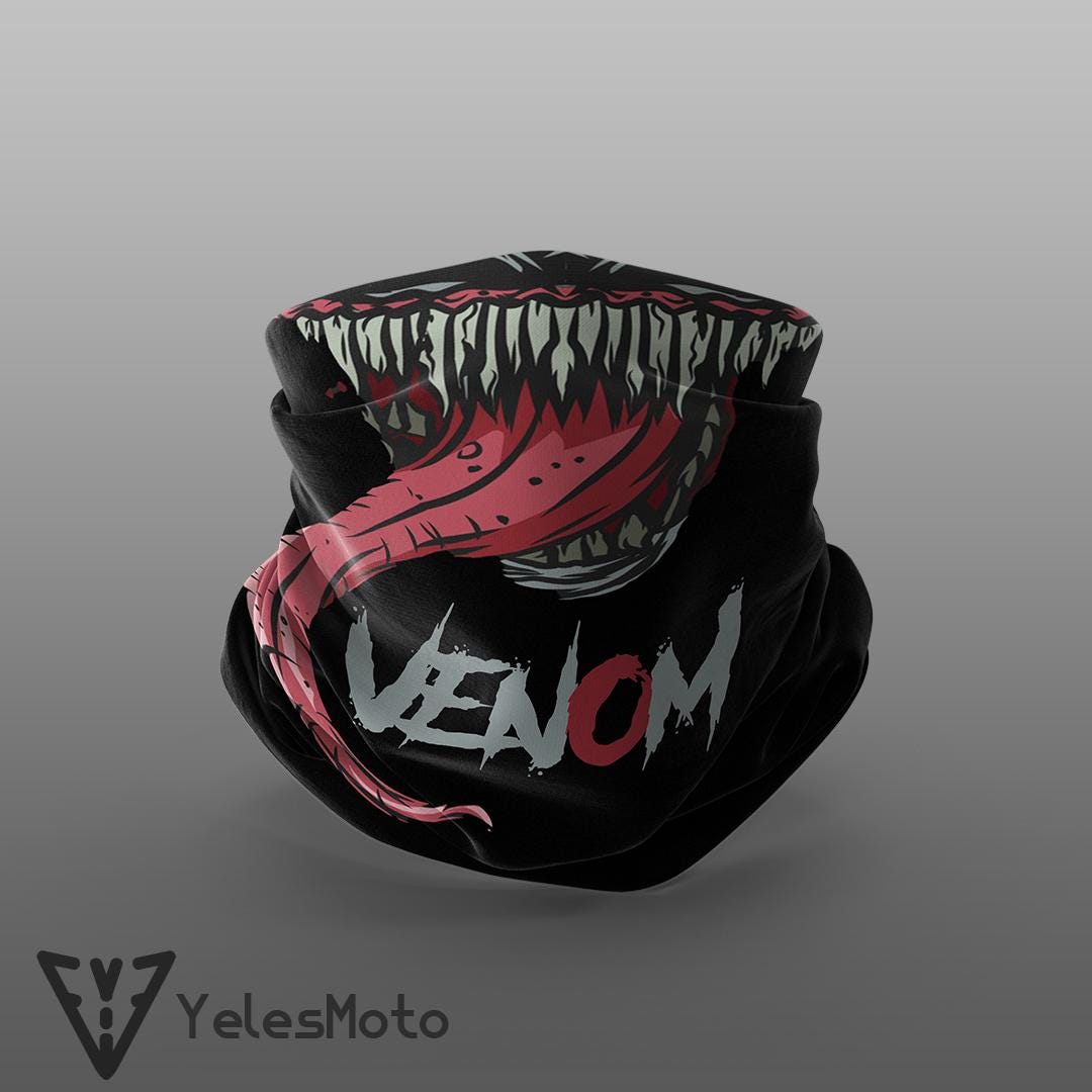 Venom Neck Bandana Biker Bandana Unisex Man and Woman Sport Bandana ...