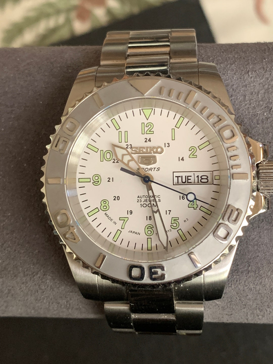 Seiko Diver Mod Watch Original Seiko TMI NH36A Movement - Etsy