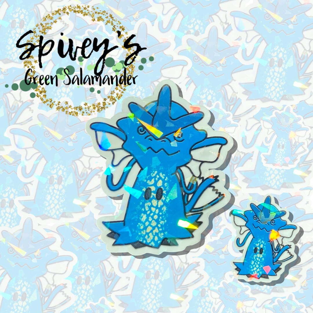 Gyarados Mimikyuu Poke Sticker - Etsy