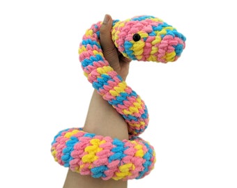 Crochet Snake / Amigurumi Crochet / Handmade / Gift Ideas - Etsy