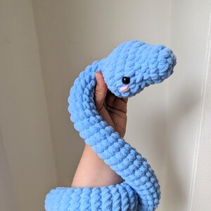 Snake Crochet Pattern and Tutorial / Viral Crochet Snake / Amigurumi ...