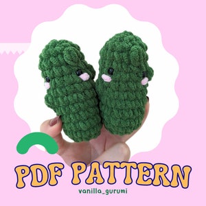Crochet Pickle PATTERN PDF Amigurumi for Beginners Gift Ideas - Etsy