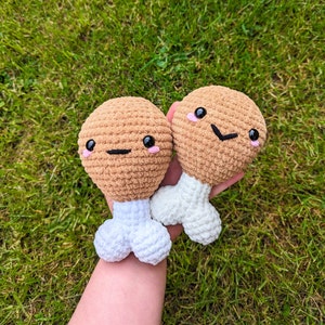 Chunky Chicken Leg PDF Pattern / Pattern for Beginners / Food Crochet ...