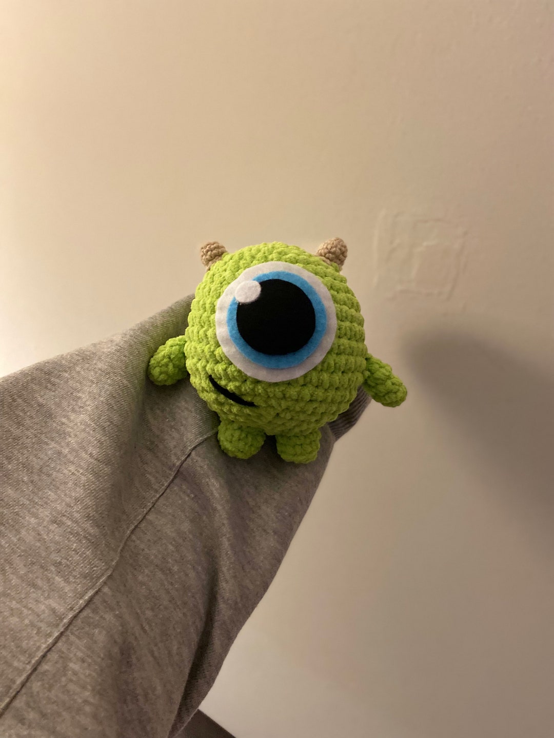 Mike Wazowski Crochet PDF Pattern / Montersinc Pattern / - Etsy