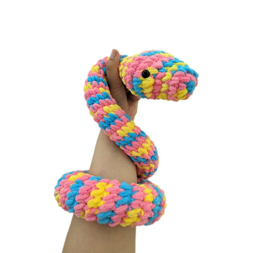 1 Meter Bubblegum Snake | Amigurumi Crochet | Gift Ideas | Animal ...