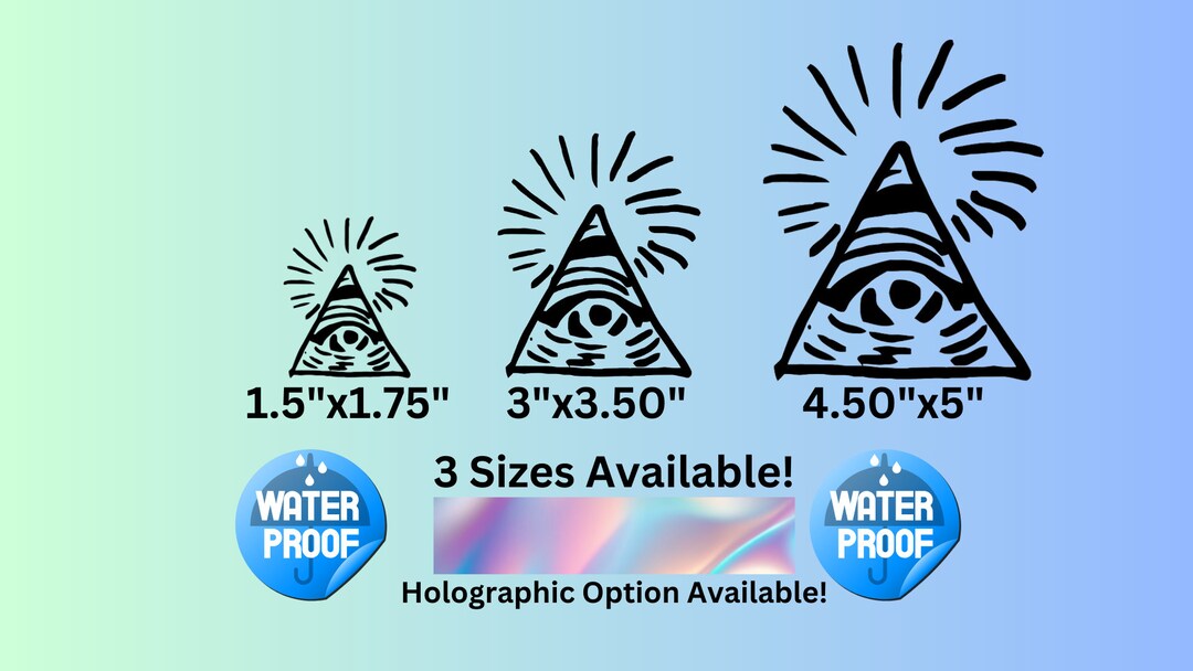 Life is Strange Illuminati Sticker, Multiple Sizes Available, and ...