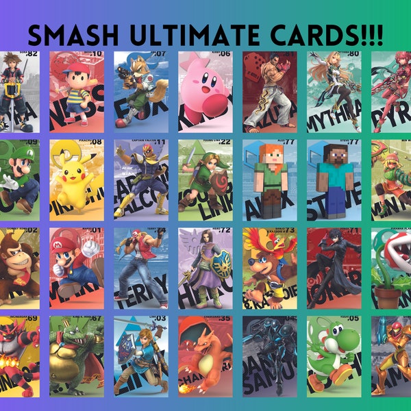 Smash Cards - Etsy