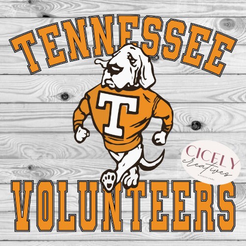 Tennessee Volunteers PNG SVG Digital Download Sublimation - Etsy