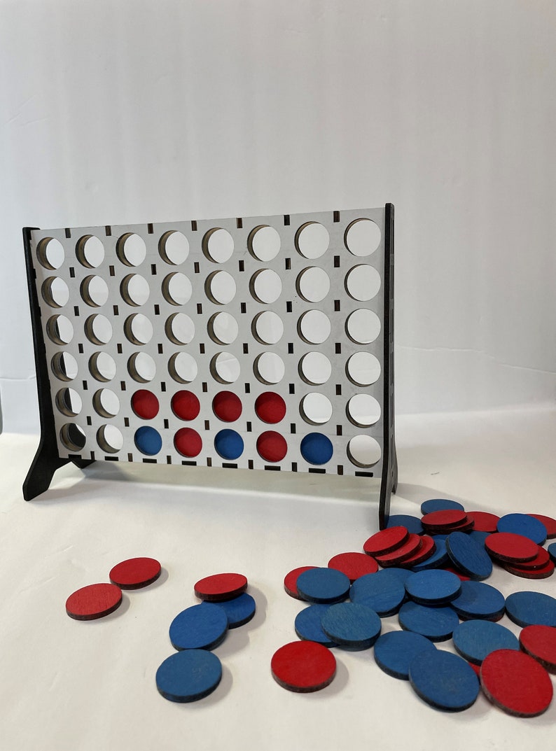 Connect 4 Fun Game to Play With Kids Children Love Playing - Etsy