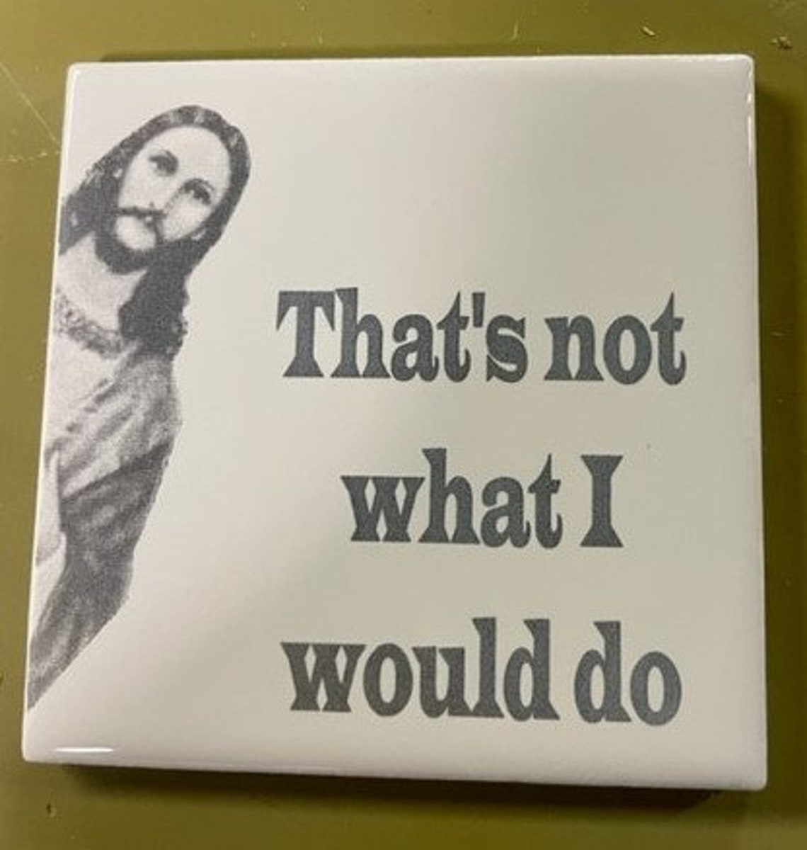 Funny Jesus Tile. the Chosen Jesus Tile. Great Gift or Stocking Stuffer ...
