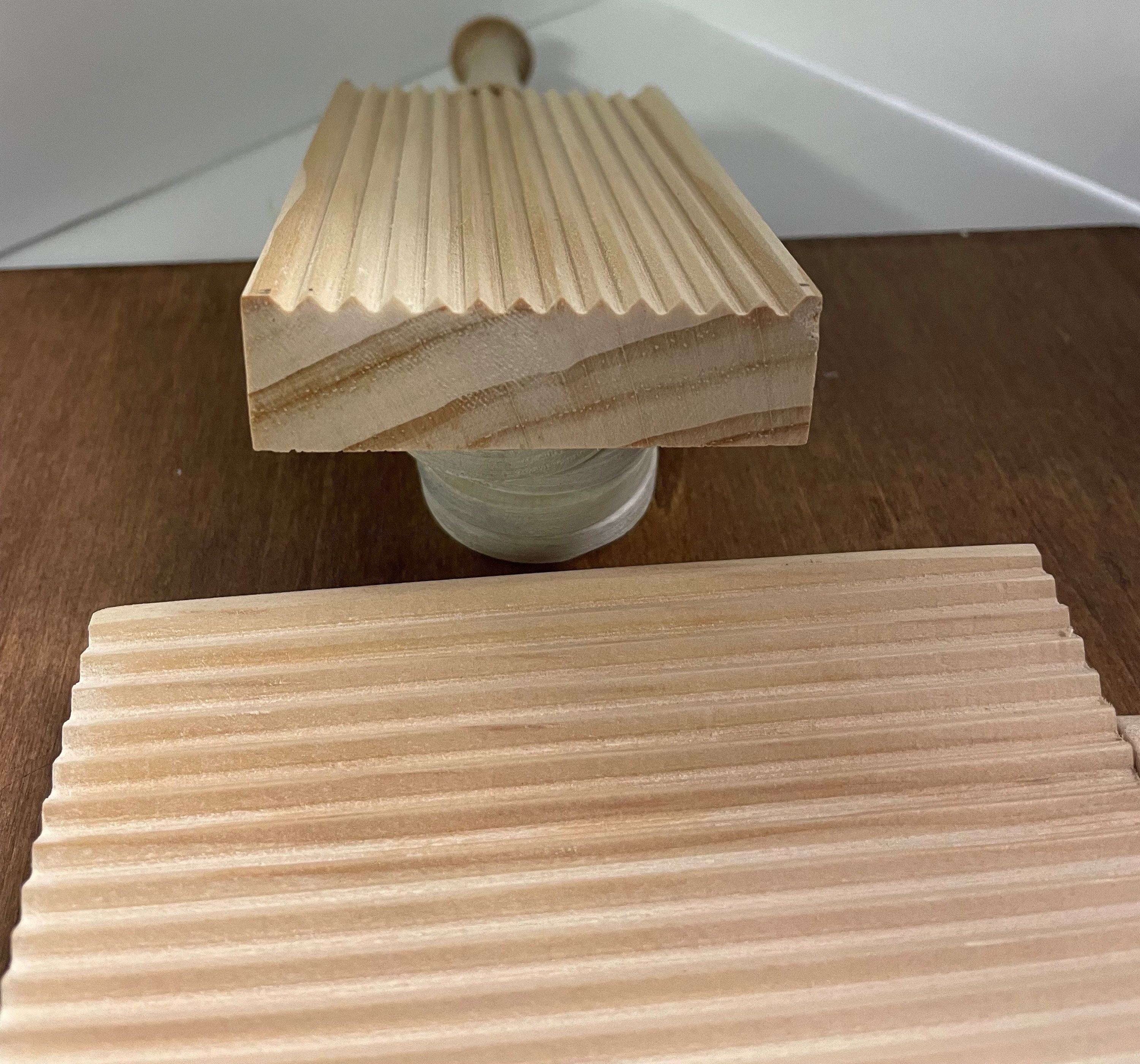 Italian Cavatelli Pasta Board Wooden Noodle Board Laser Engraved ...