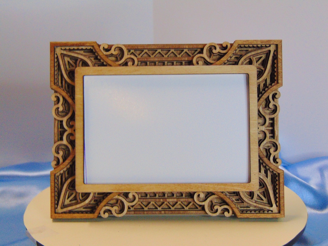 5 LAYERED MANDALA FRAME – Multilayer Photo Frame – Picture Frame ...