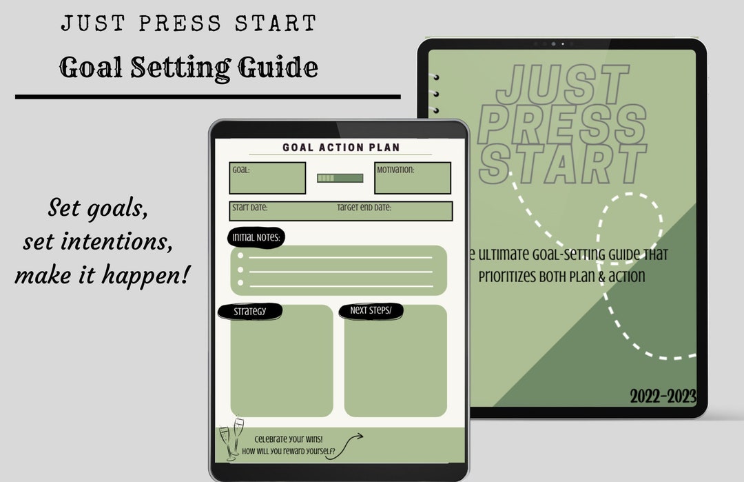The Ultimate Digital Goal Planner - Etsy