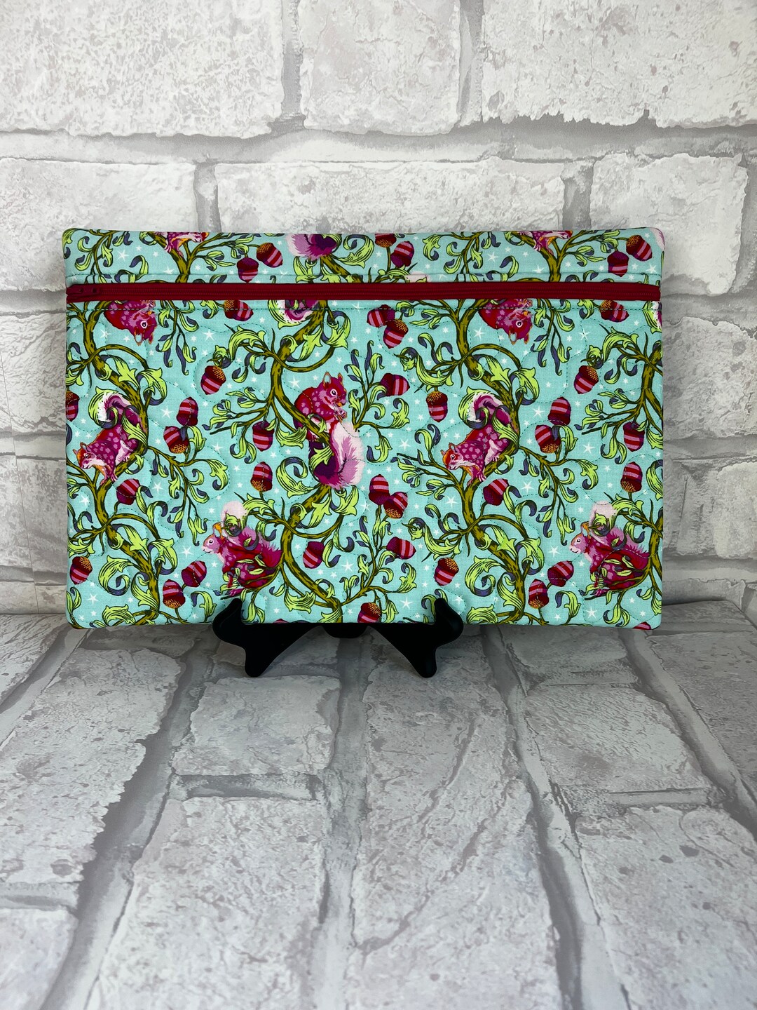 Extra Large Zipper Bag, Quilted Zipper Bag, Project Bag, Tula Pink ...