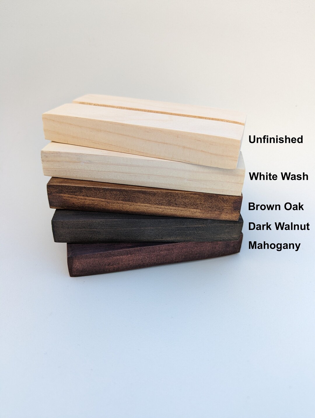 Wood Stand for Stained Glass and Fused Glass 5 Inch Art Stand Multiple ...