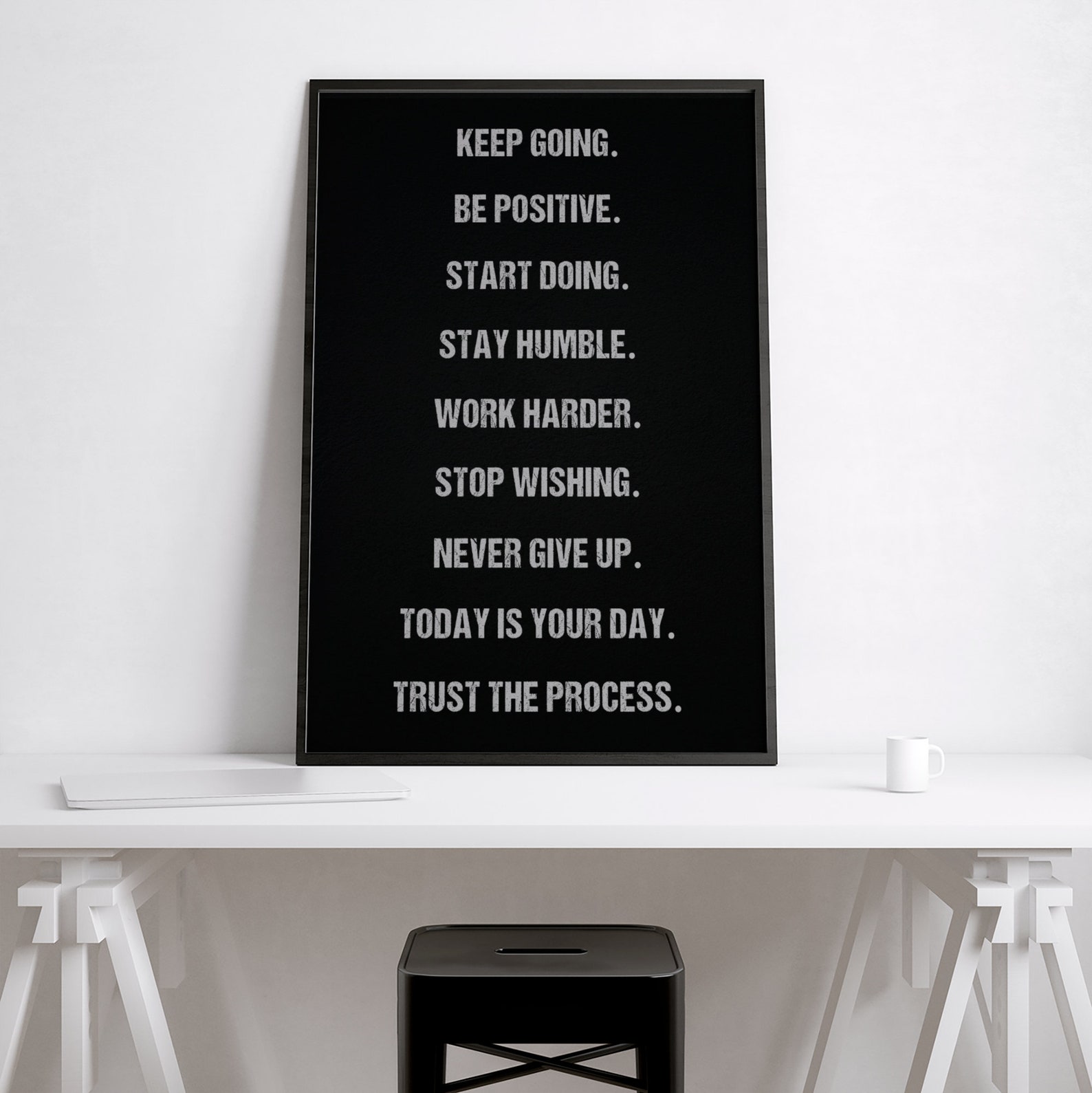 Hustle Rules Motivational Poster Print Mamba Mentality 7 - Etsy