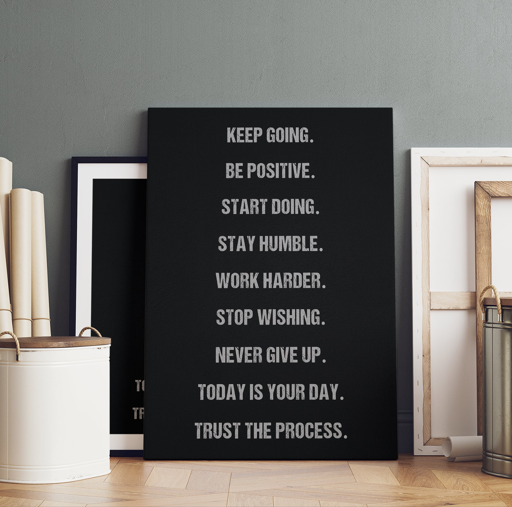 Hustle Rules, Motivational Poster Print, Mamba Mentality, 7 Rule of ...