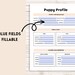 Breeder Puppy Pack Fillable, Dog Breeder Forms, Dog Breeder Records ...