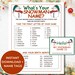 What's Your Snowman Name Game, Printable Snowman Name Generator Game ...