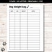Dog Weight Log, Pet Weight Tracker, Puppy Weight Tracking Chart ...