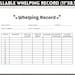 Dog Whelping Record, Fillable Puppy Whelping Chart, Dog Breeder Forms ...