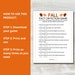 Fall Game Bundle, Printable Fall Games, Fun Fall Activities for Adults ...