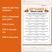 September Trivia Game, Printable September Quiz, Fall Party Games, Fall ...