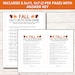 Fall Fact or Fiction Trivia Game, Fun Fall Activities, Fall Printable ...