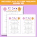 PI Day Trivia Game, Printable PI Day Game for Kids and Adults, Fun PI ...