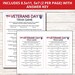 Veterans Day Trivia Game, Printable Veterans Day Games, Patriotic Games ...
