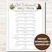 Old Testament Bible Trivia Game, Printable Bible Trivia for Kids and ...