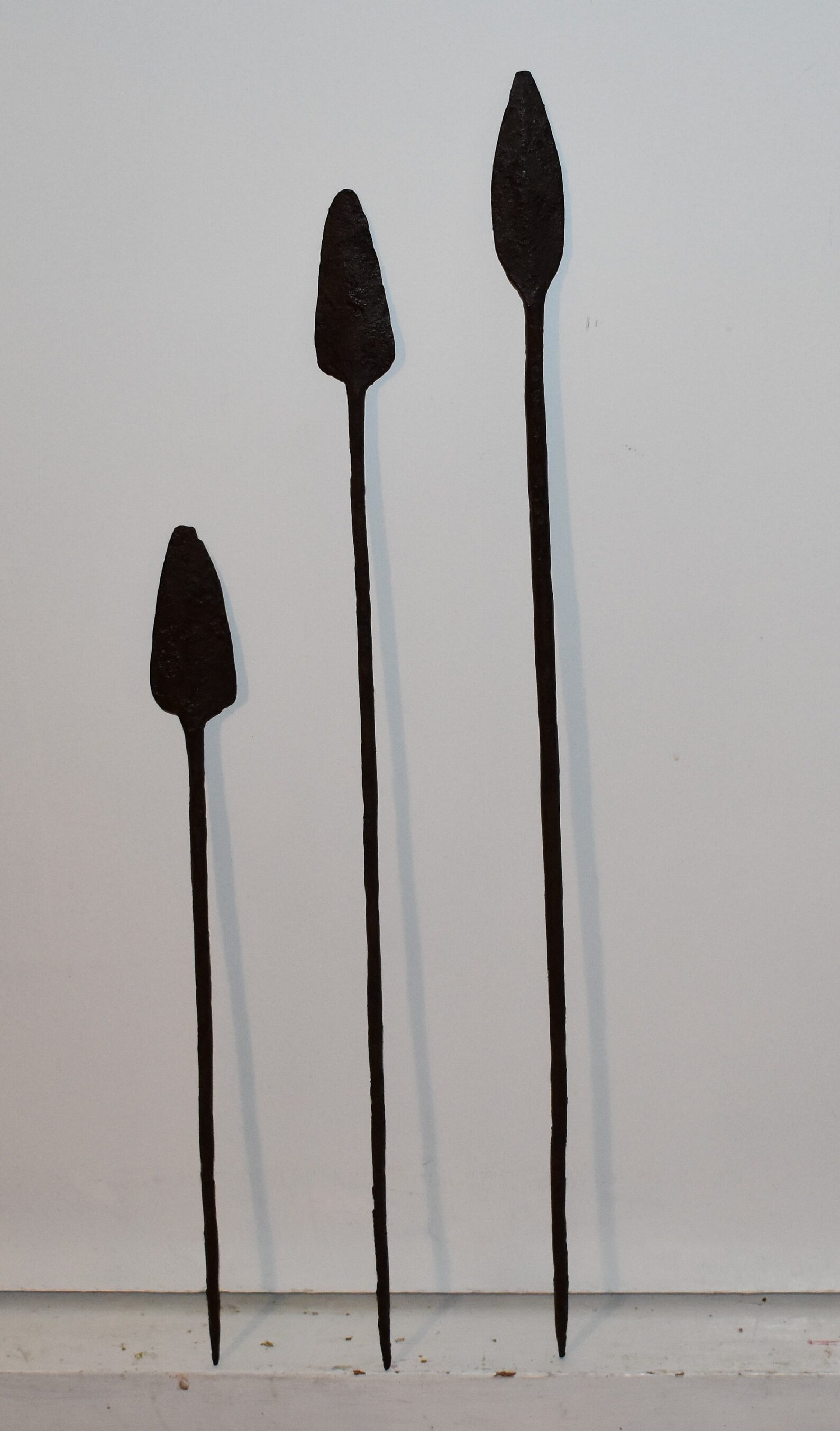 Three 800 Year-old Iron Age Bura Culture Spear Points. Very Old. Still ...