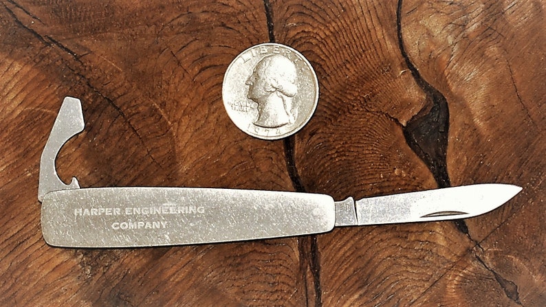 Vintage EKA Swedish Stainless Pocket Knife & Bottle Opener - Etsy