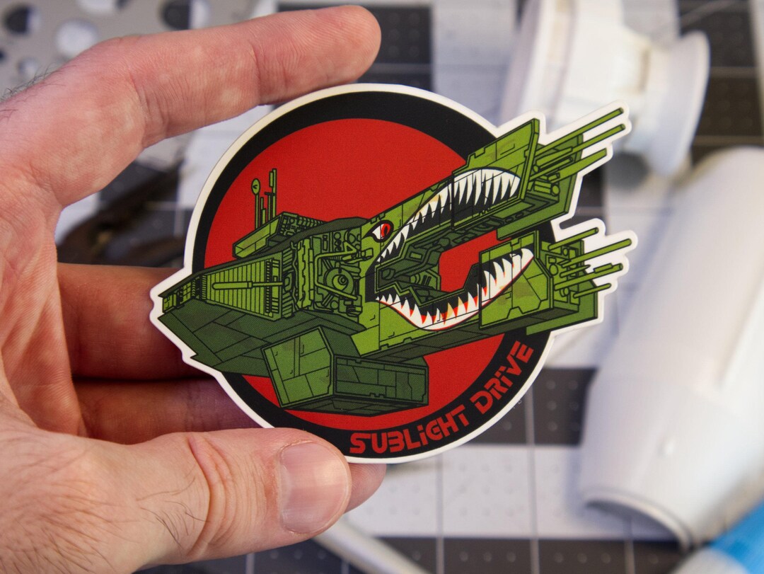 Kestros-class Cruiser Spaceship Matte Vinyl Sticker - Etsy