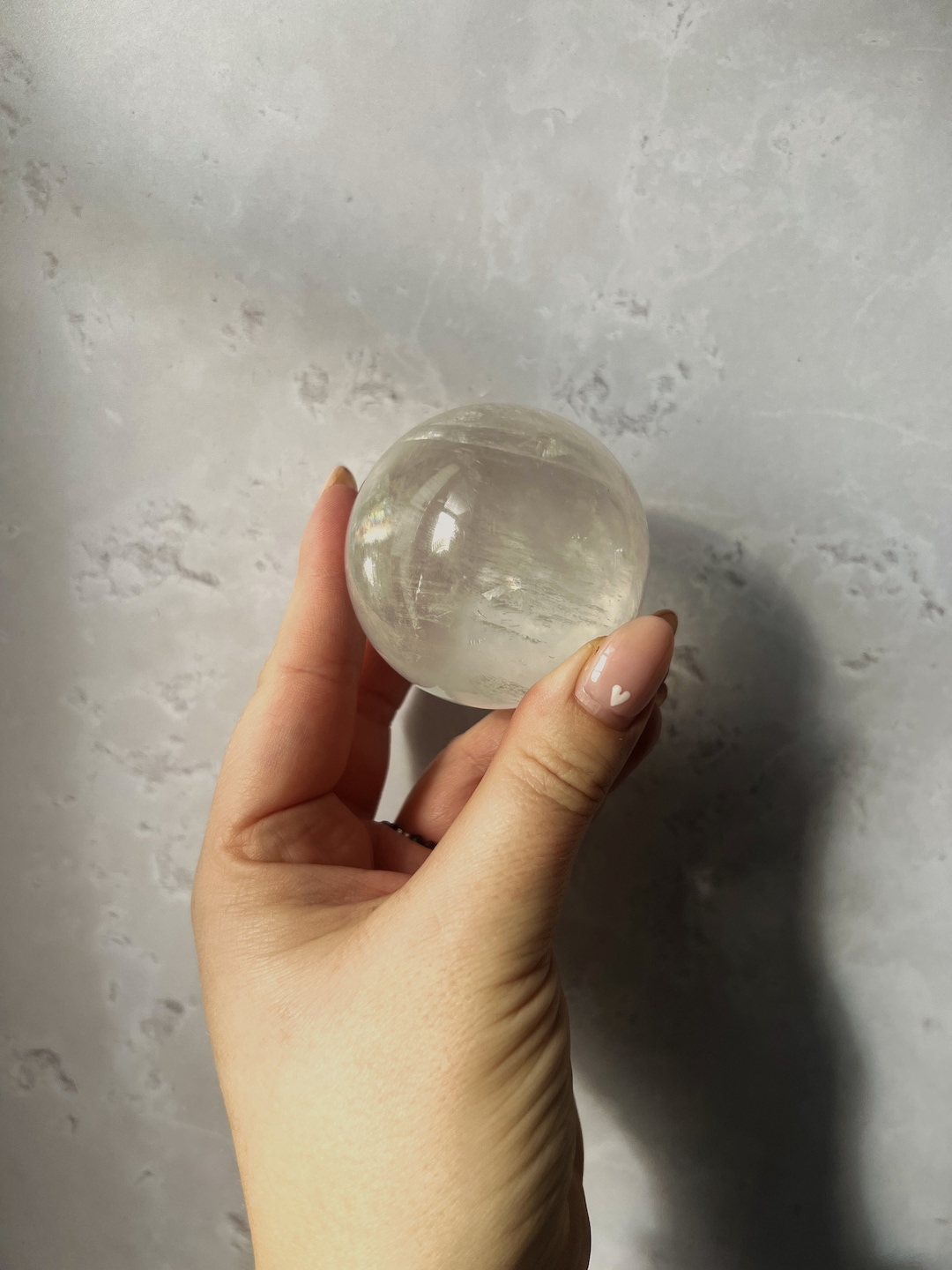 Rainbow Optical Calcite Sphere | Crystal Healing | Flashy Crystals With ...