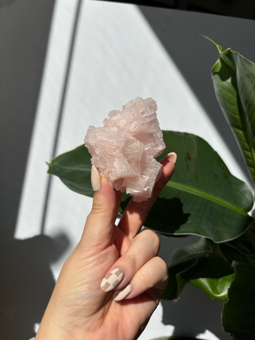 Pink Halite Cluster | Salt Crystal | Raw Specimens | Cubic | Searles ...