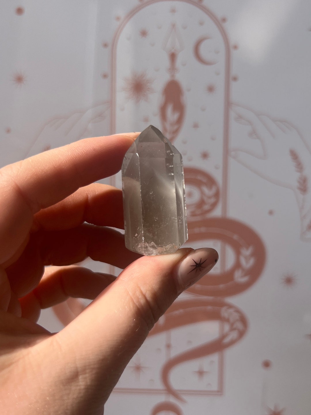 White Phantom Quartz | Crystal Tower | Brazil | High Vibration Quartz ...