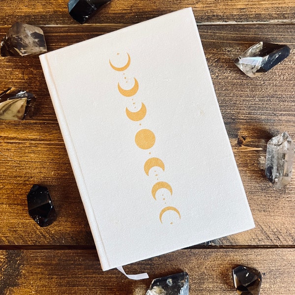 Moon Notebook - Etsy UK