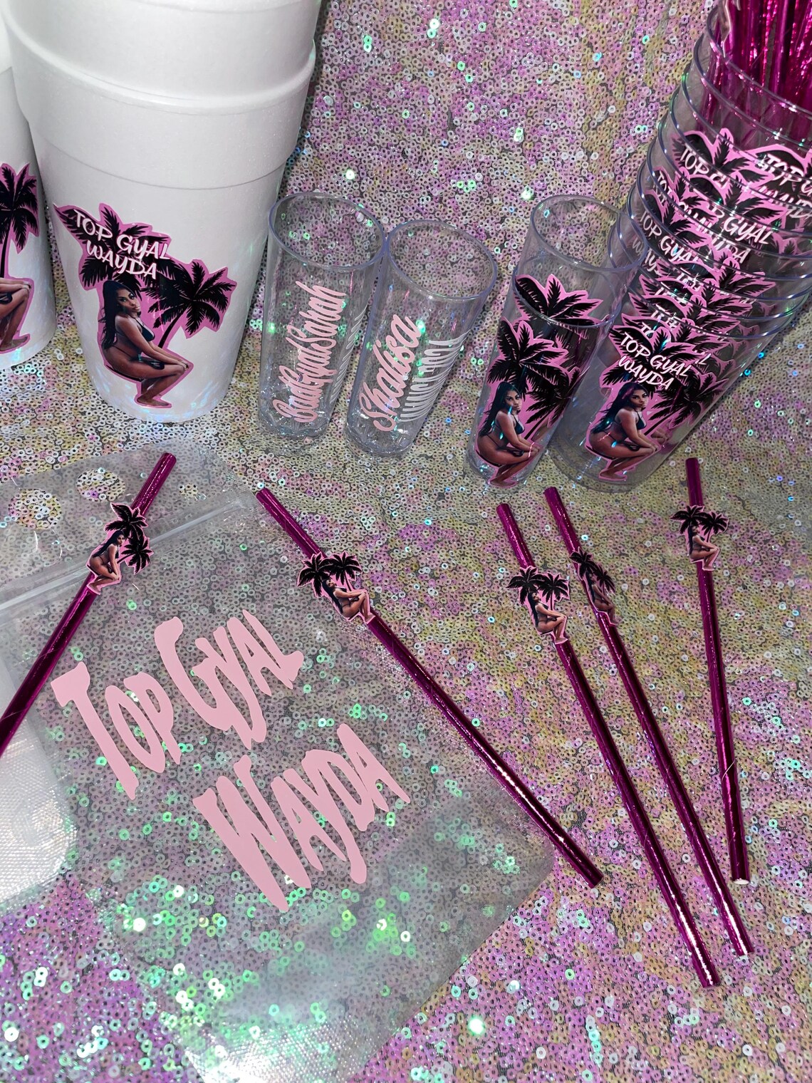 Custom Drinking Straws - Etsy