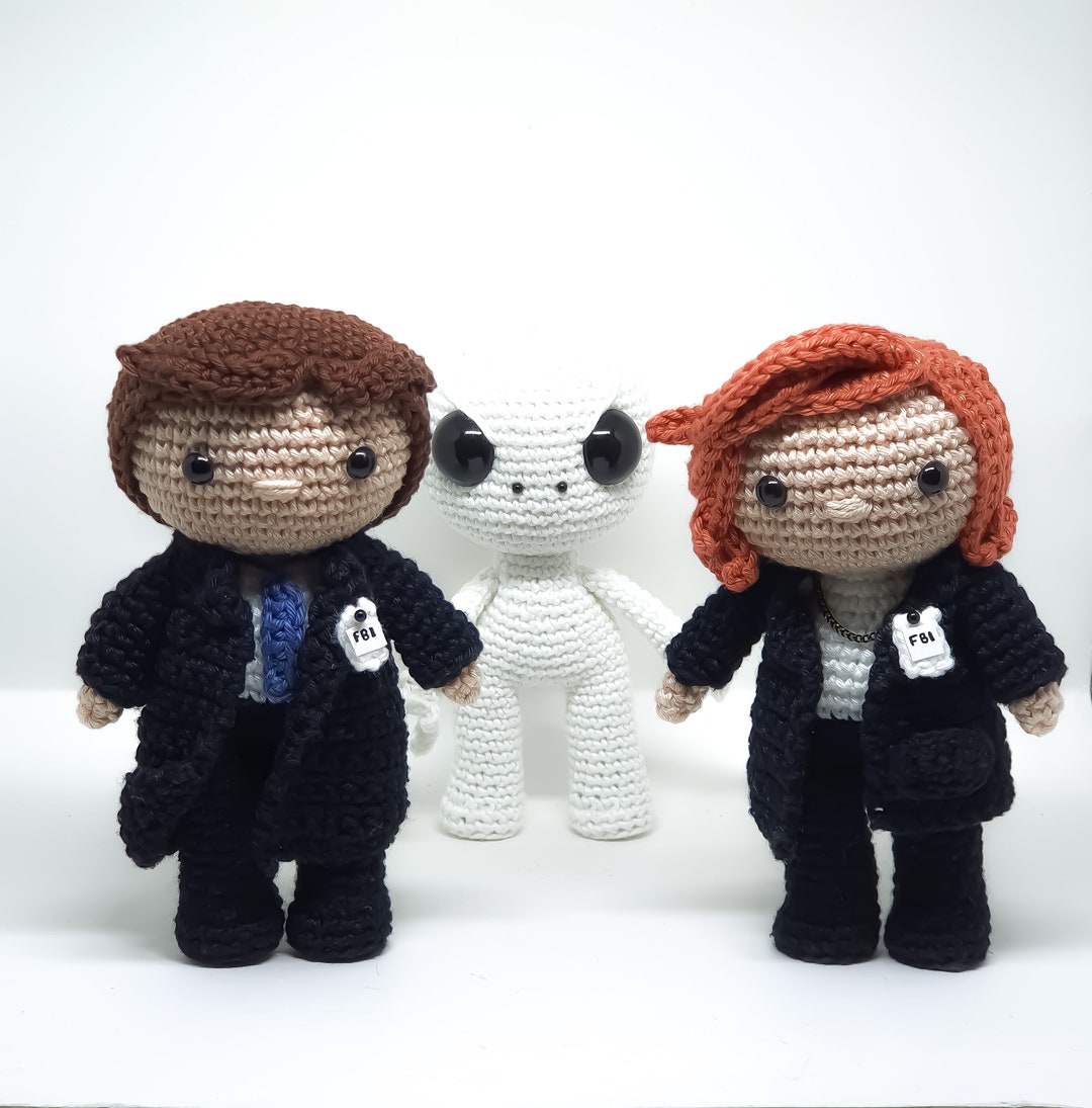 PDF: Pack the X Files Amigurumi - Crochet Pattern by Pupi Popi *english ...