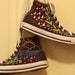 Custom Embroidered Converse Nature Cottagecore Handmade Spooky ...