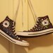 Custom Embroidered Converse - Nature Cottagecore Handmade Spooky ...