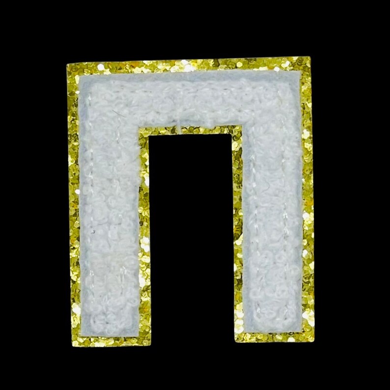 Greek Sequin Letter Patches - Etsy
