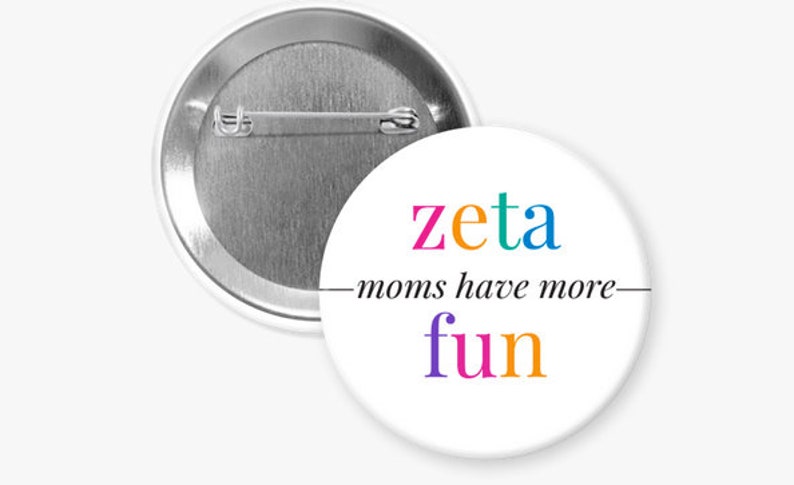 Sorority Mom Buttons More Fun - Etsy