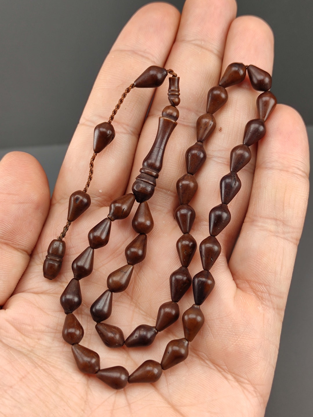 Kuka Rosary, İslamic Gift,muslim Rosary,33 Beads,ramadan Gift,coca Tree ...