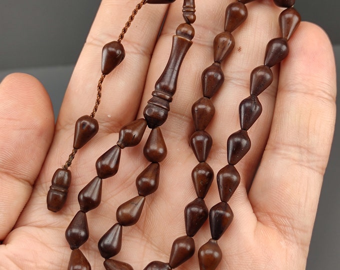 Kuka Rosary, İslamic Gift,muslim Rosary,33 Beads,ramadan Gift,coca Tree ...