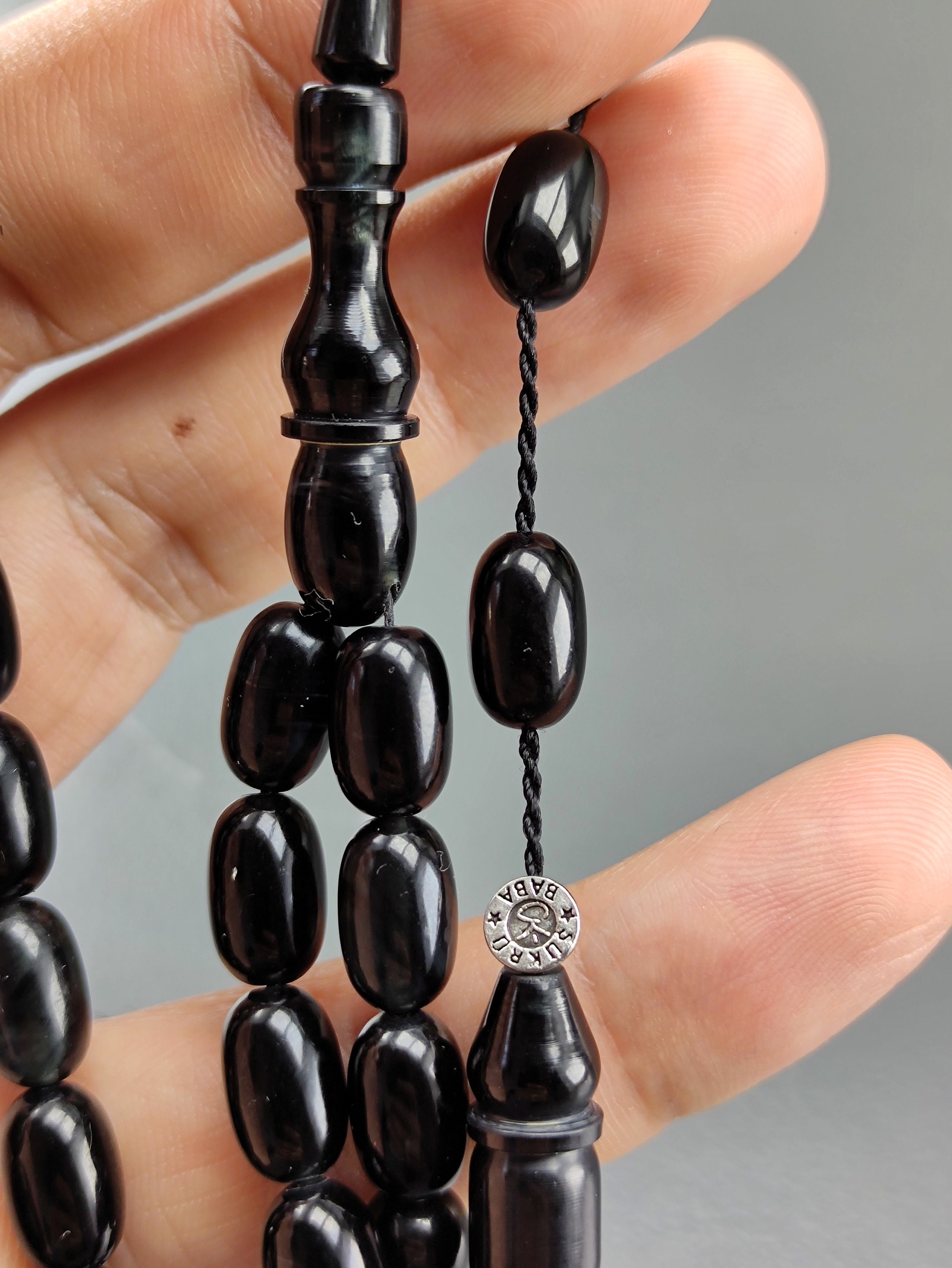 Faturan Amber Rosary, Bakelite Rosary, Muslim Rosary, Misbaha, Islamic ...
